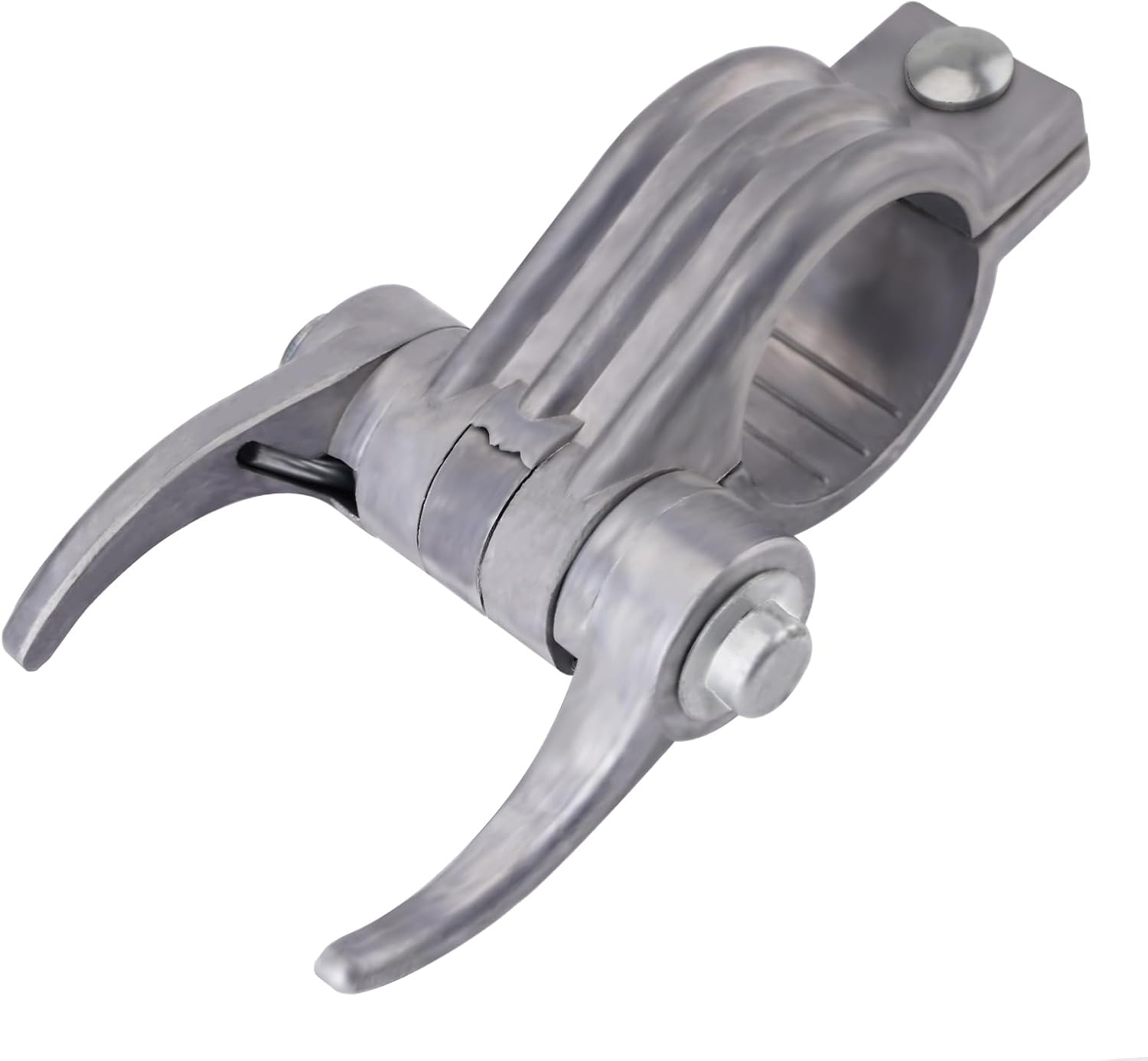 Amazon.com: 2-3/8" x 1-3/8" Metal Door Pivot Hinge, Chain Link Spring ...