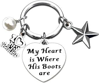 Mothers Day Gifts for Army Moms Military Deployment Keychain for Mommy ...