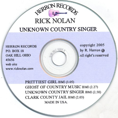 Unknown Country Singer by Rick Nolan on Prime Music