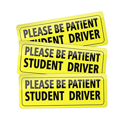 Snapklik.com : 3PCS Student Driver Magnet For Car, 3.5 9" Upgraded ...