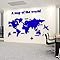Amazon.com: 3D Wall Stickers - DIY World Map Wall Decal Sticker Murals ...