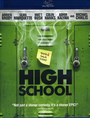 Amazon.com: High School [Blu-ray] : Adrien Brody, Sean Marquette, Matt ...