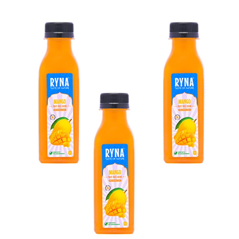 RYNA MANGO FRUIT JUICE DRINK Rich In Vitamin C|No Added Preservatives No Artificial Colors ...