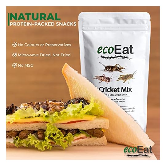 ecoEat Edible Insects Mixed Crickets 15g Bag - Edible Snack Gift ...