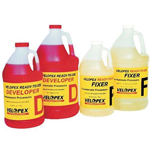 Velopex FGC04128 2xDeveloper & 2xFixer Gallon Xtender/Extra-X/Lynx ...