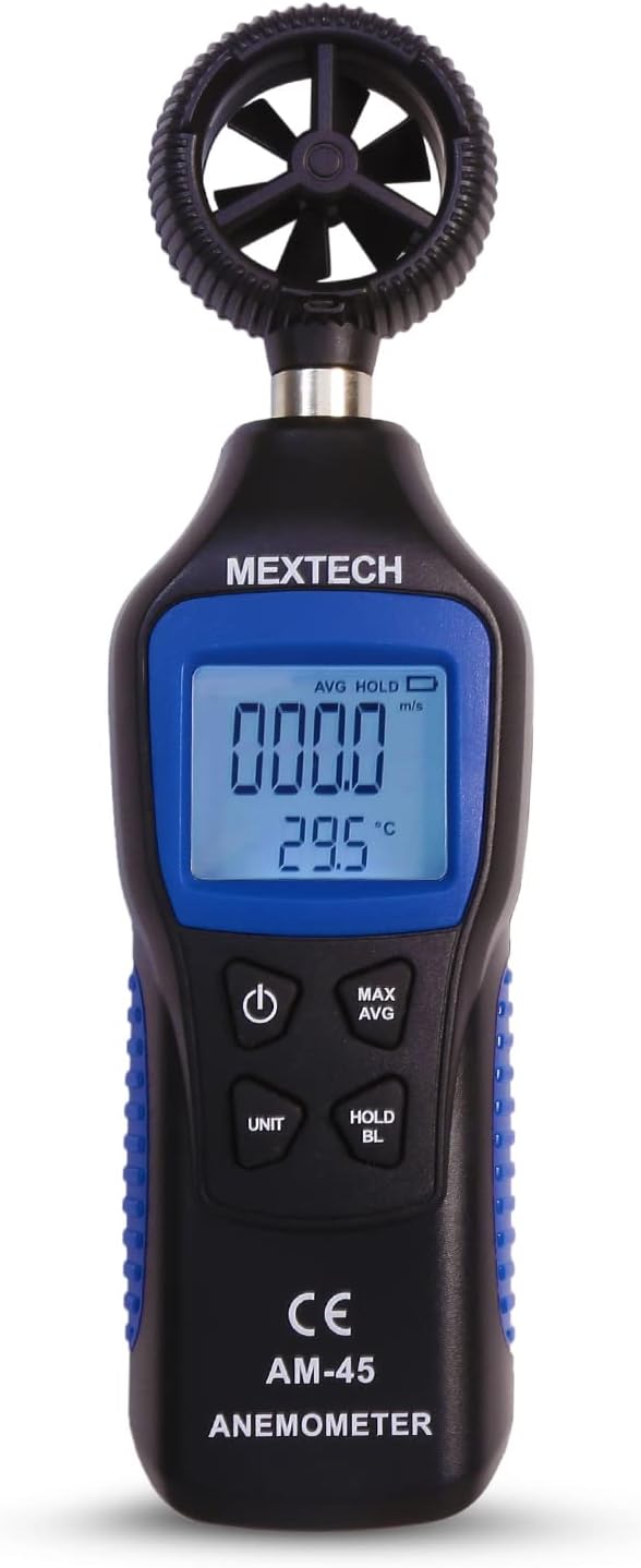 Mextech AM45 Anemometer : Amazon.in: Industrial & Scientific