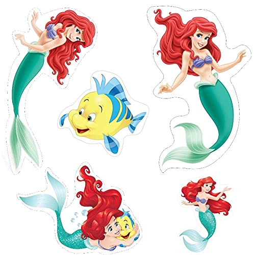 PRETTY UR PARTY Mermaid Theme Paper Cutouts for Birthday Parties, Party ...
