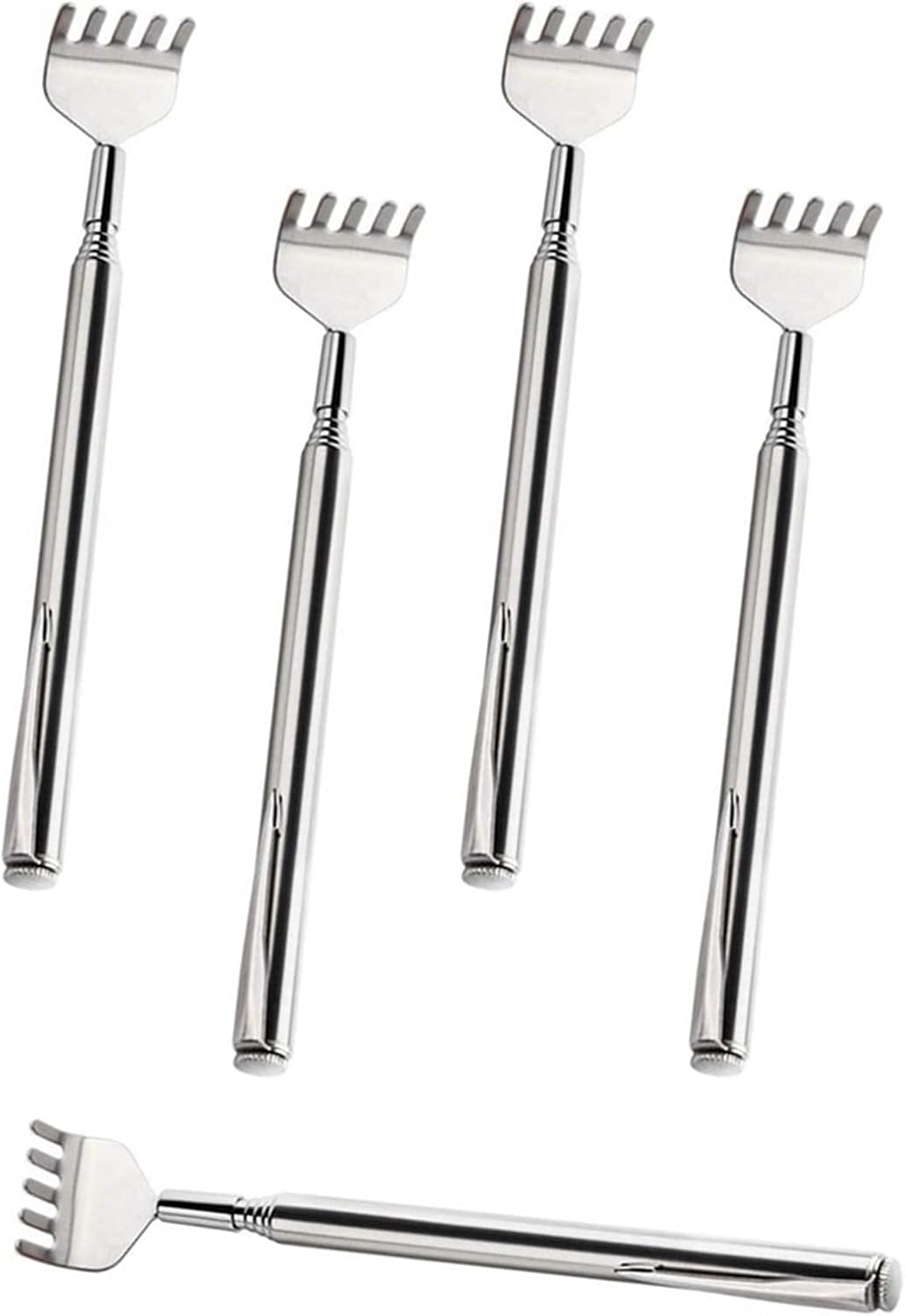 Amazon.com: YUANHONGJIAN Back Scratcher Extendable 5 Pcs Back ...