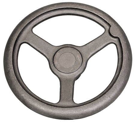 Amazon.com: 8.00" Dia. X 2 1/2", 3 Spoke Dished/Offset, Blank, Cast ...