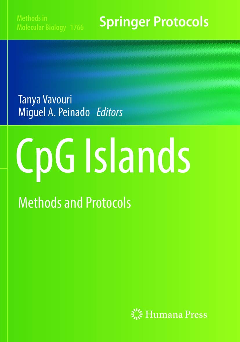 Buy CpG Islands: Methods and Protocols (Methods in Molecular Biology ...