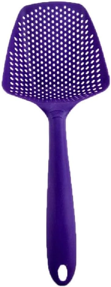 Amazon.com: Skimmer Strainer Spoon Nylon Heat Resistant Food Drain ...