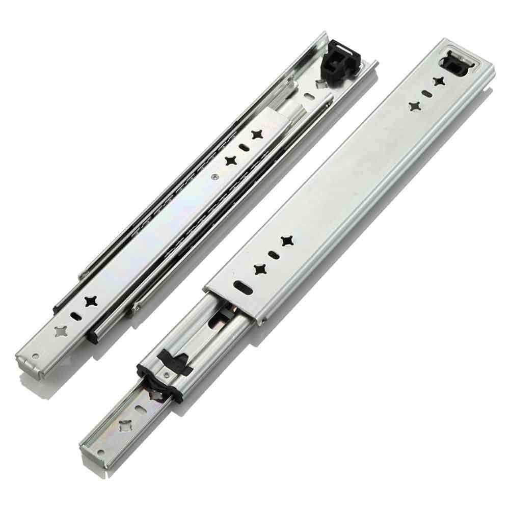 Buy YWAWJ Heavy-duty Side Full Extension Drawer Slide Three-rail ...