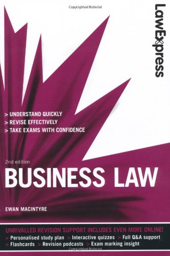 Amazon.com: Law Express: Business Law (Revision Guide): 9781408237977 ...