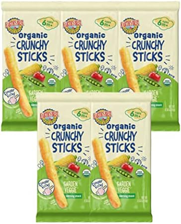 Amazon.com: Earth's Best Organic Baby Food, Dissolvable Teething Snack ...