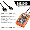 Klein Tools ET920 USB Power Meter, USB-A and USB-C Digital Meter for ...