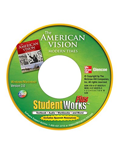 The American Vision: Modern Times, StudentWorks Plus DVD (UNITED STATES ...