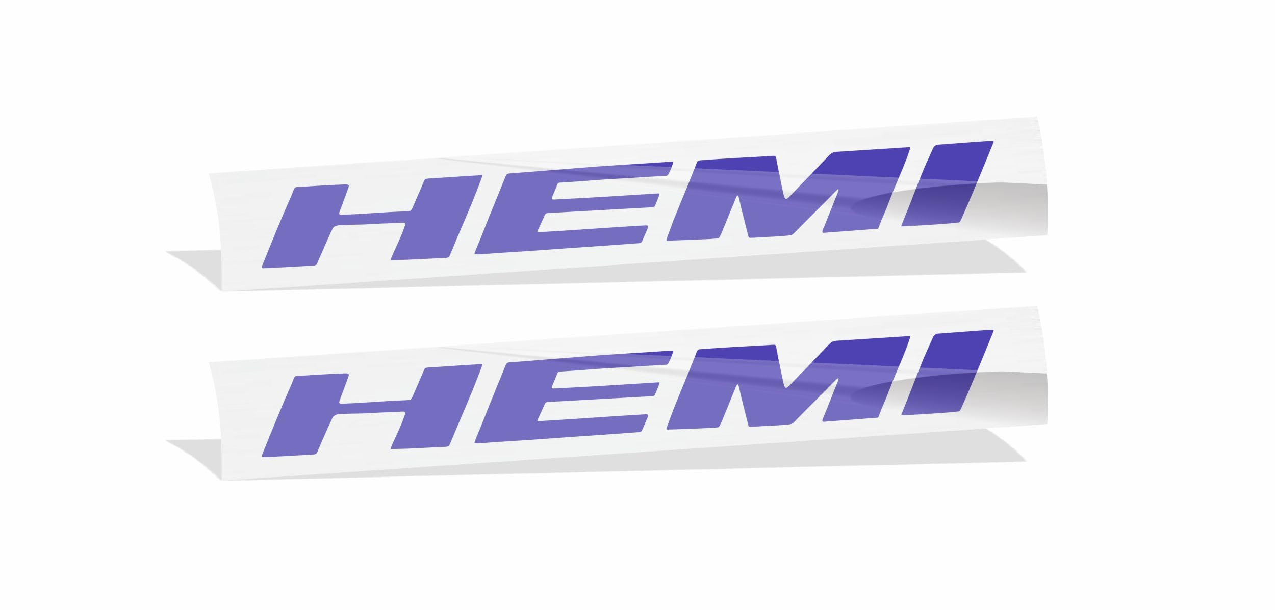 Hemi Logo Vector HEMI 5.7 LITER Fender Badge Overlay Decals (pair) For
