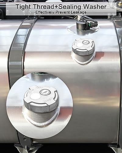 Snapklik.com : Locking Diesel Fuel Cap 2 3/8 Fit For Freightliner M2 ...