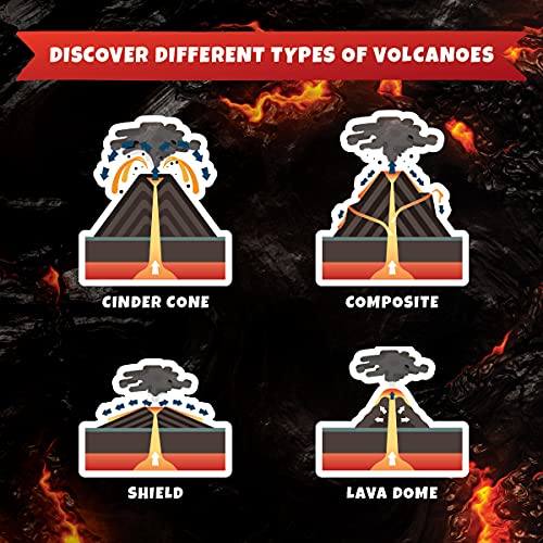 Abacus Brands Volcano Lab VR - Build and Erupt Your Own Volcano - Virtual Reality Kids Science ...