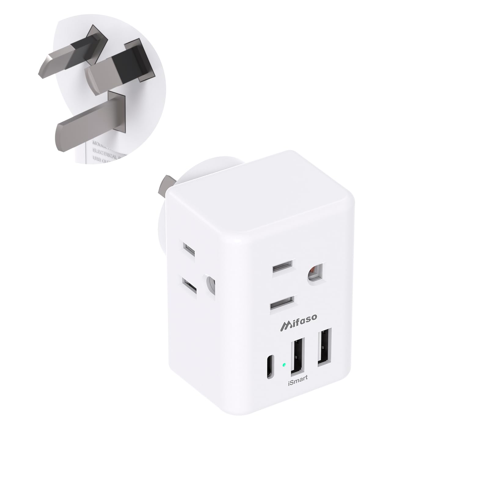 Amazon.com: US to Australia New Zealand Plug Adapter, Type I Power Plug ...