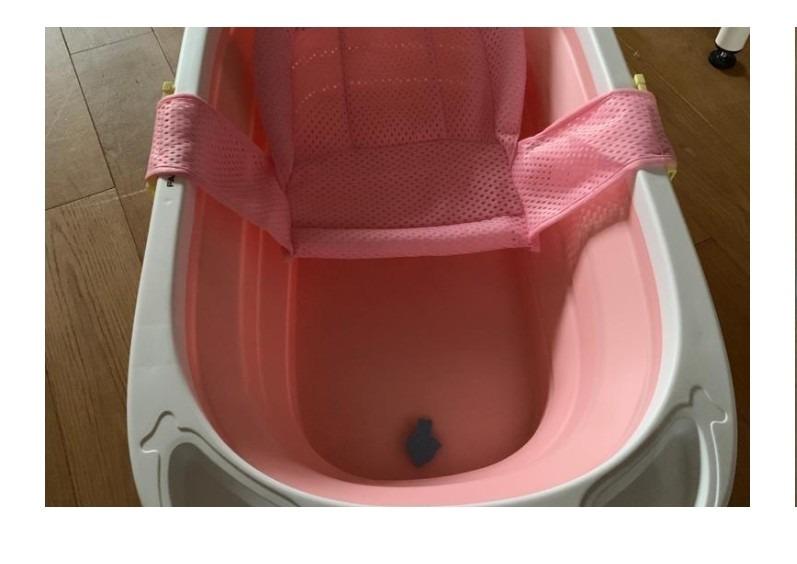 Fascol Bañera Plegable para Bebés 0-36 Meses, Baño Bebe con Red de ...