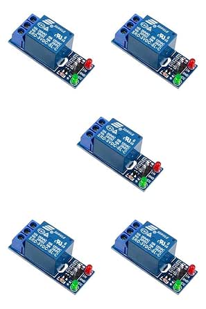 (5 pc) Pro3D 5V Single Channel RELAY Module : Amazon.in: Industrial ...