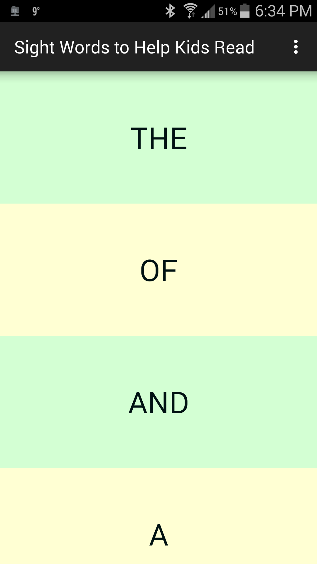 Sight Words to Help Kids Read - App on Amazon Appstore