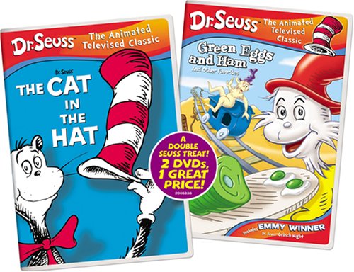 Amazon.com: Dr. Seuss The Cat In the Hat (Animated)/Dr. Seuss: Green ...
