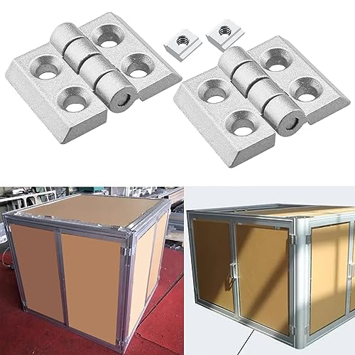 OTOTEC 8Pcs 2020 Flexible Hinge Aluminium Profile Hinges Aluminium ...