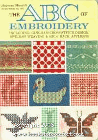 The ABC of Embroidery, Star Book No 165: American Thread Co.: Amazon ...