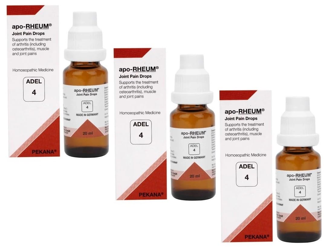 ADEL - 4 Joint Pain Drops(Pack of 3) : Amazon.in: Health & Personal Care