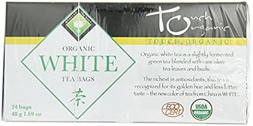 Amazon.com: White Tea Organic (24bags) Brand: Touch Organic Teas ...