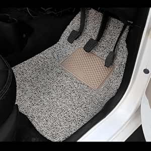 Autoretail 12MM Car Grass Foot Mats Compatible for Maruti Suzuki Ertiga Premium Vinyl Washable ...