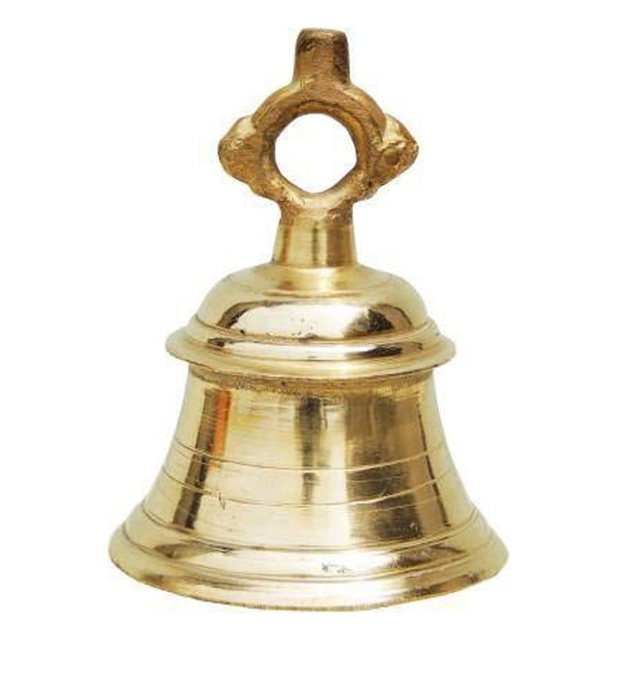 Saubhagya Brass Big Peetal Ghanta 2kg Wall Hanging Bell for Home Mandir ...