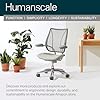 Amazon.com: Humanscale FR300 Foot Rocker, Ergonomic Rocking Footrest ...