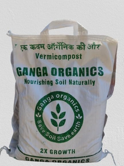 Ganga Organics Vermicompost Fertilizer Manure for Plants and Vegetables ...