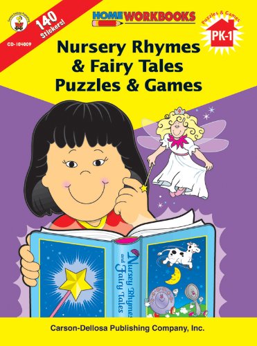 Amazon.com: Nursery Rhymes & Fairy Tales Puzzles & Games, Grades PK - 1 ...