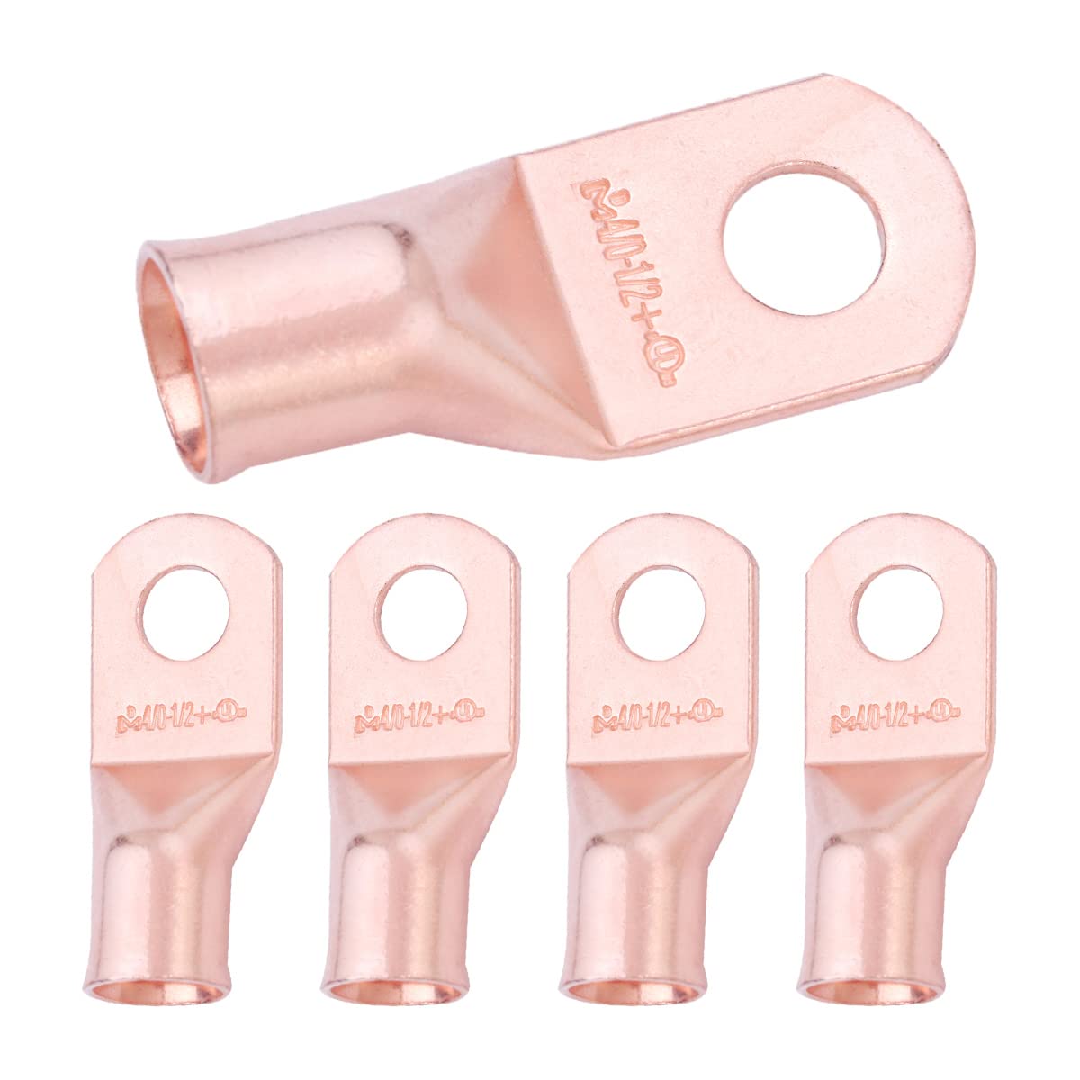 Selterm 5pcs 4 0 Awg Xl 1 2 Stud Copper | Desertcart INDIA