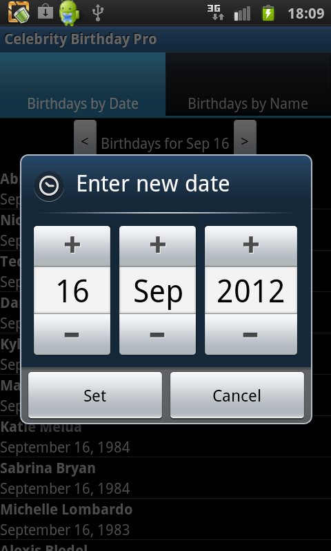 Celebrity Birthday Pro - App on Amazon Appstore