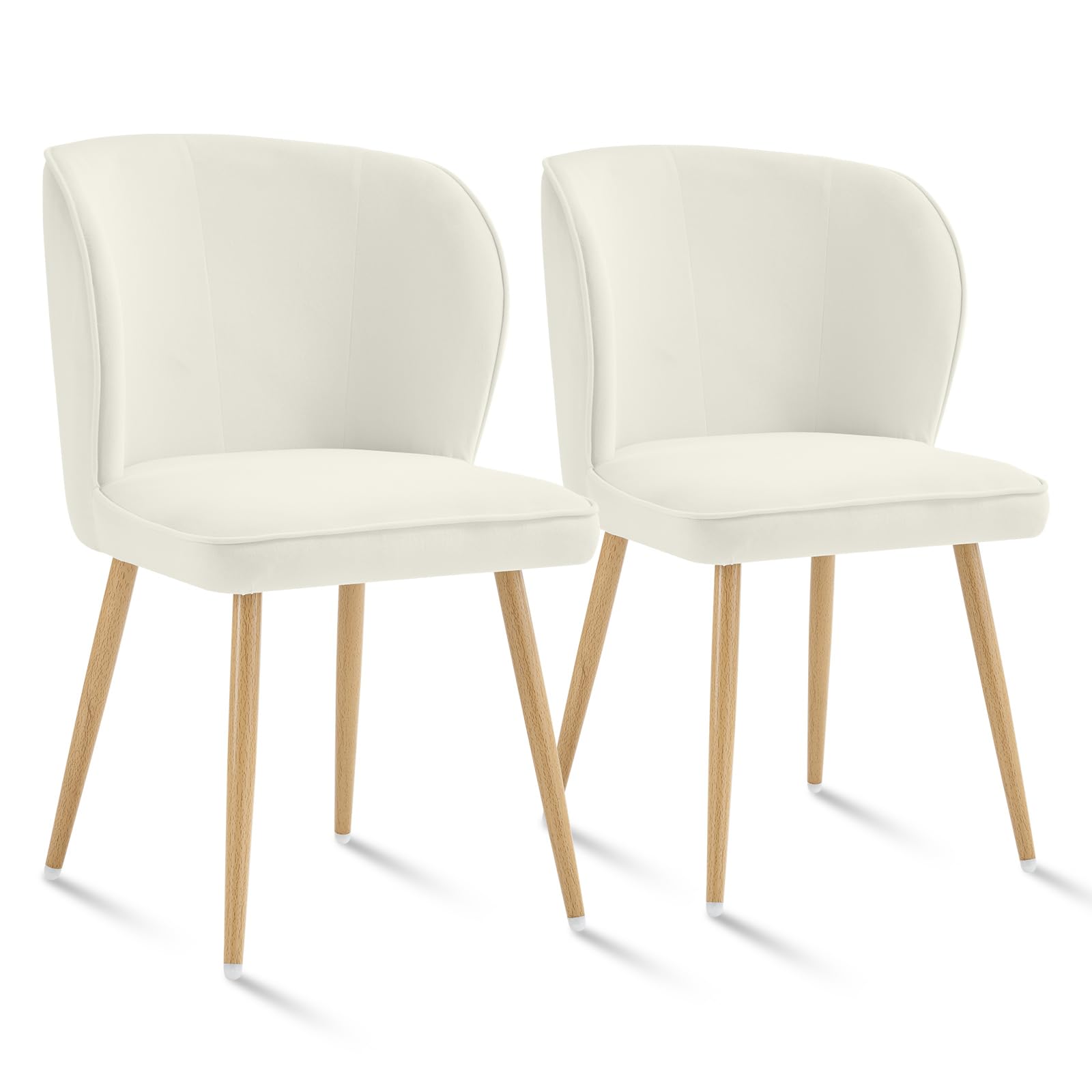 Amazon.com - ANOUR Dining Chairs Set of 2, Modern Velvet Dining Room ...