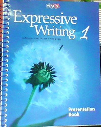 SRA Expressive Writing 1 Presentation Book: Siegfried Engelmann, Jerry ...