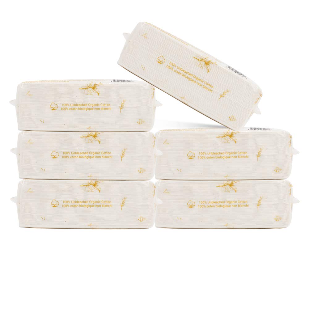 Amazon.com : Organic Cotton Dry Baby Wipe For Sensitive Skin - Cashmere ...