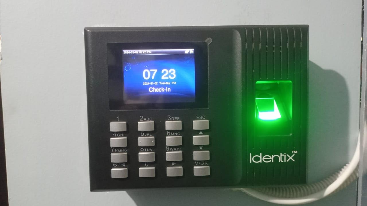 eSSL K90 Pro Biometric Time Attendance and Machine, 185 x 140 x 30 mm ...