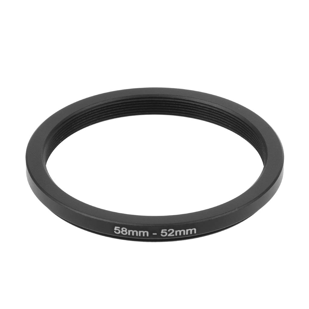 Amazon | 58mmから52mmメタルステップダウンリングレンズアダプターフィルターカメラツールアクセサリー新品 | ステップダウンリング 通販