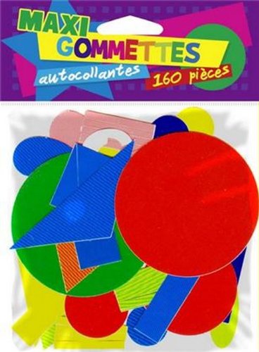 Maxi gommettes: 160 pièces : Cerise bleue: Amazon.es: Libros