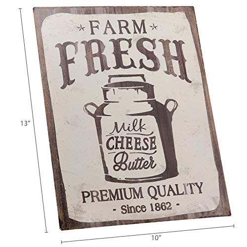 Barnyard Designs Retro Vintage Metal Tin Bar Sign, Decorative - Want It All