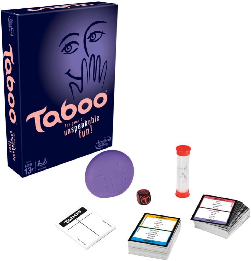 Buy Taboo Board Game|Word Guessing Party for Adults and Teens|Ages 13 ...