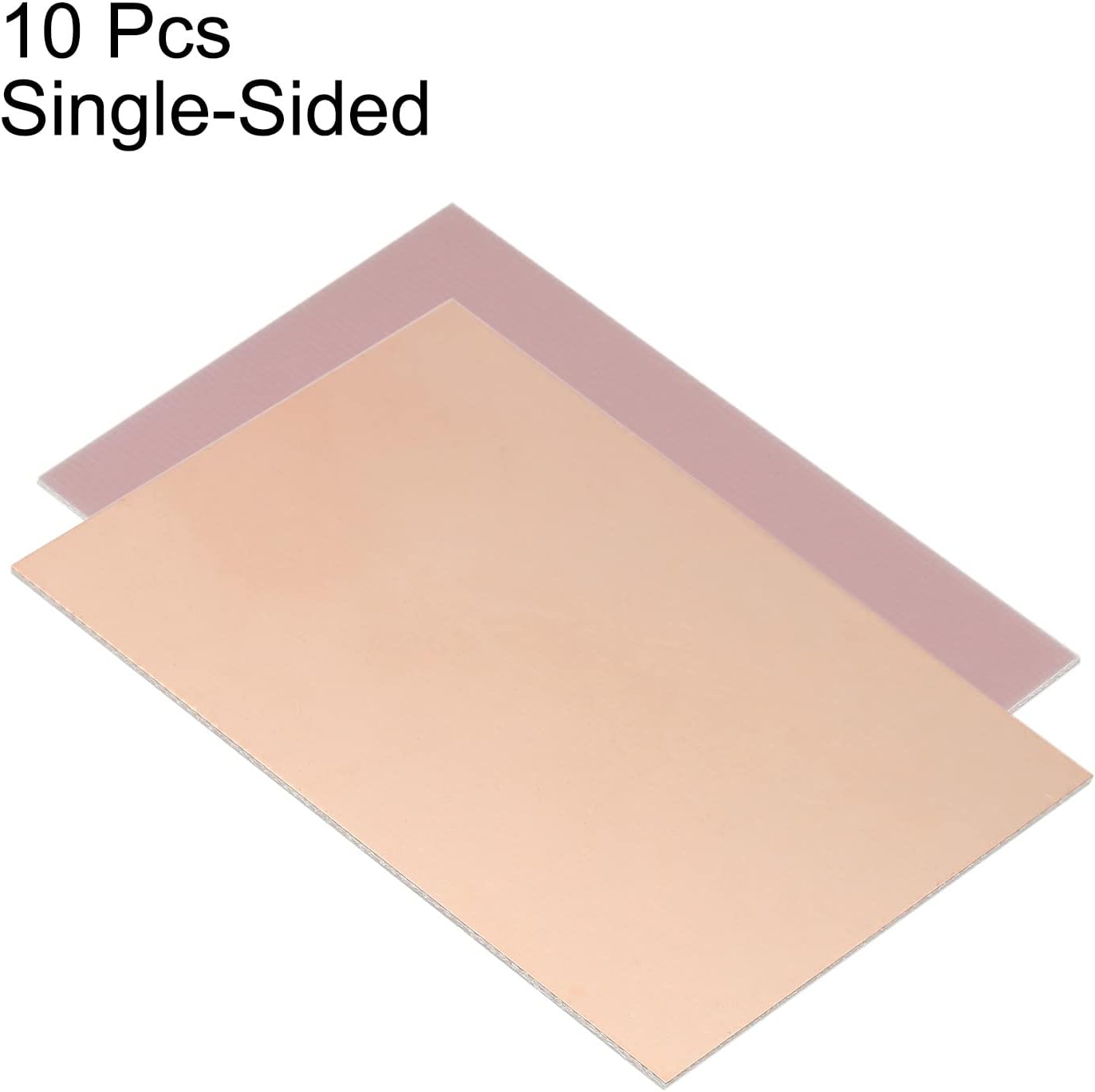 PATIKIL FR4 Single Side Copper Clad, 10 Pack 70 x 50 x 0.8mm PCB ...