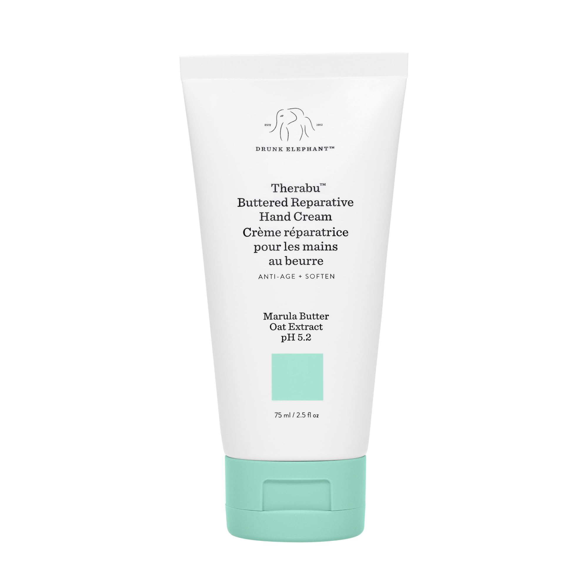 Amazon.com : Drunk Elephant Therabu Buttered Reparative Hand Cream - 75 ...