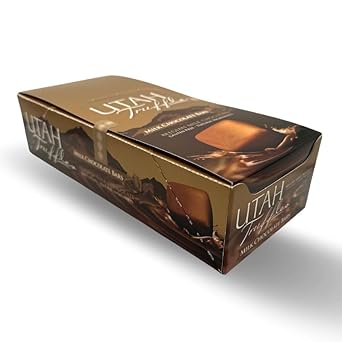 Amazon.com : Utah Truffles Belgian Milk Chocolate Toffee Individually ...